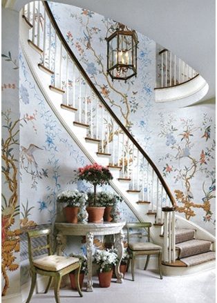Inspired by: Chinoiserie Wallpaper – Park and Division