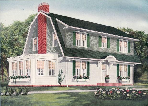 Dutch Colonial Home Open Floor Plan Barn Historic Dutch Barn Hides