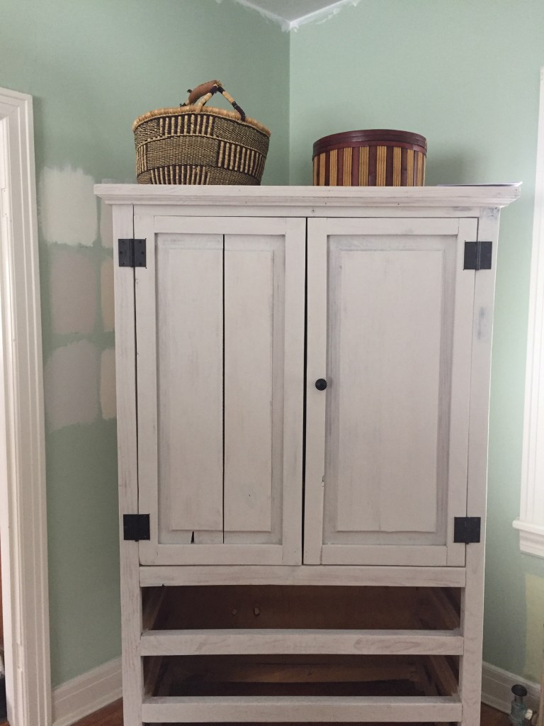 Whitewashed Armoire DIY – Park and Division