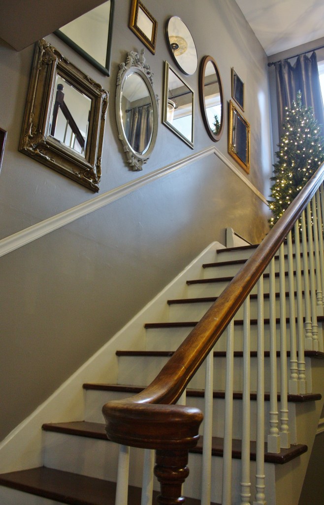 Staircase Mirror Gallery Wall DIY – Park and Division